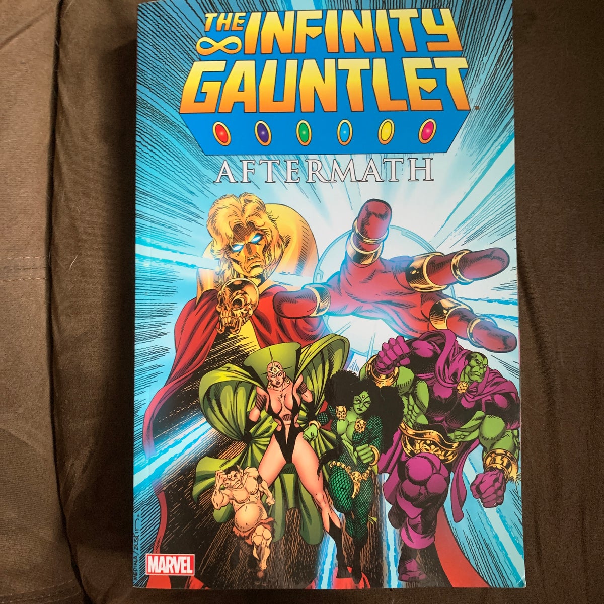 Infinity Gauntlet Aftermath by Ron Marz, Roy Thomas, Dann Thomas, Jim Starlin