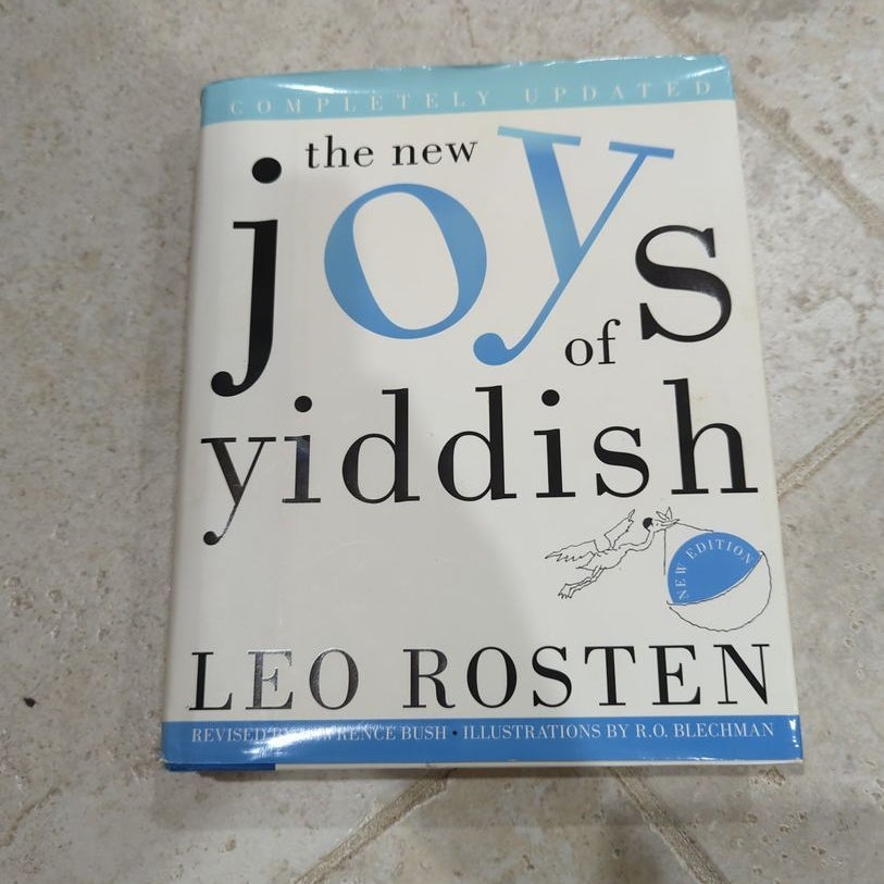 The New Joys of Yiddish by Leo Rosten, Hardcover | Pangobooks