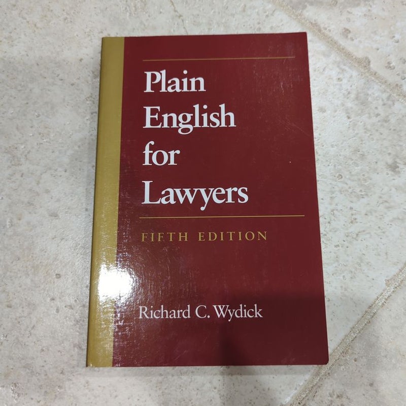 Plain English for Lawyers