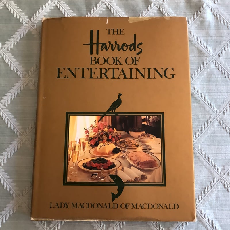 Harrods'Book of Entertaining by Claire MacDonald