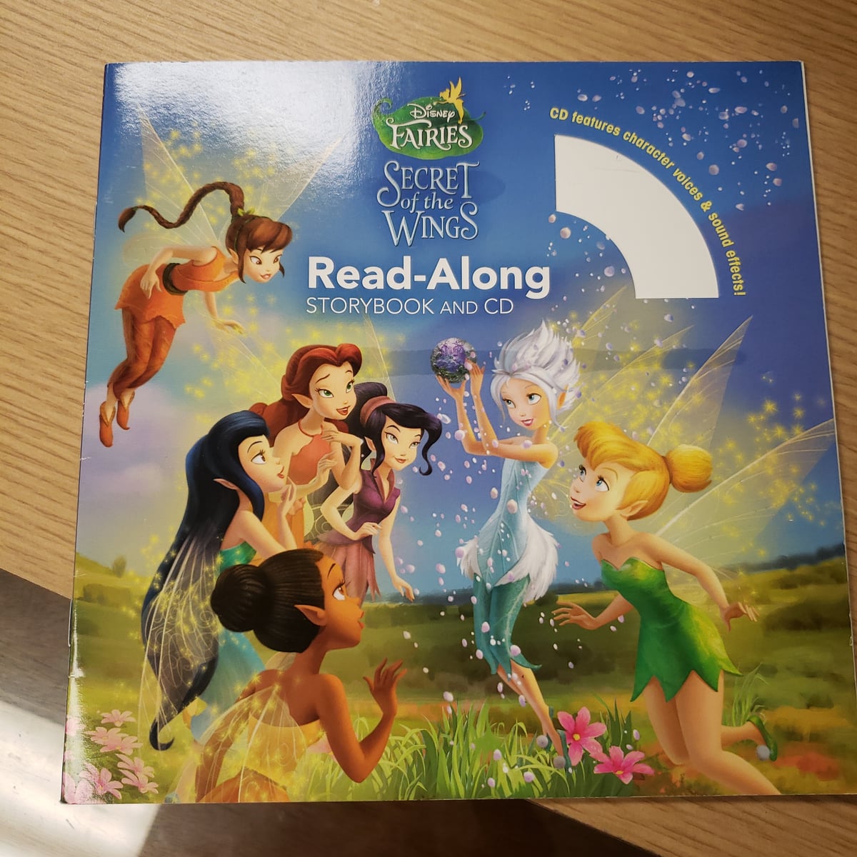 Disney Fairies the Secret of the Wings Read-Along Storybook and CD by ...