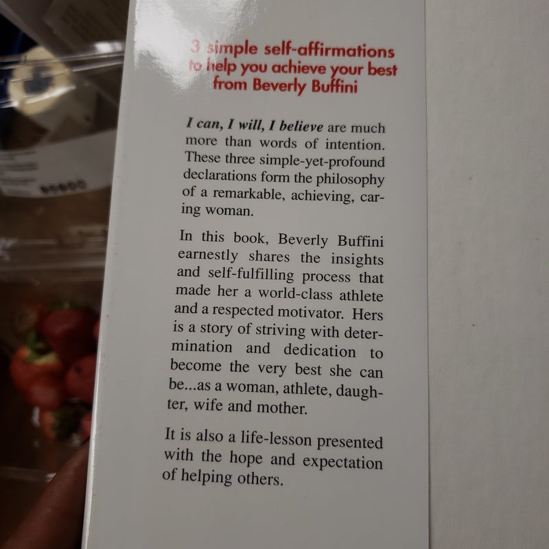 I Can I Will I Believe by Beverly Buffini, Hardcover | Pangobooks