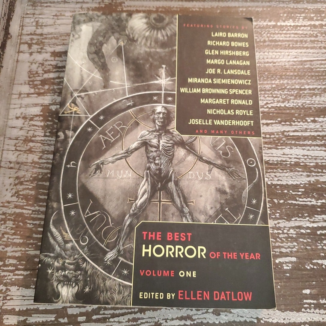 The Best Horror of the Year Volume 1 by Ellen Datlow