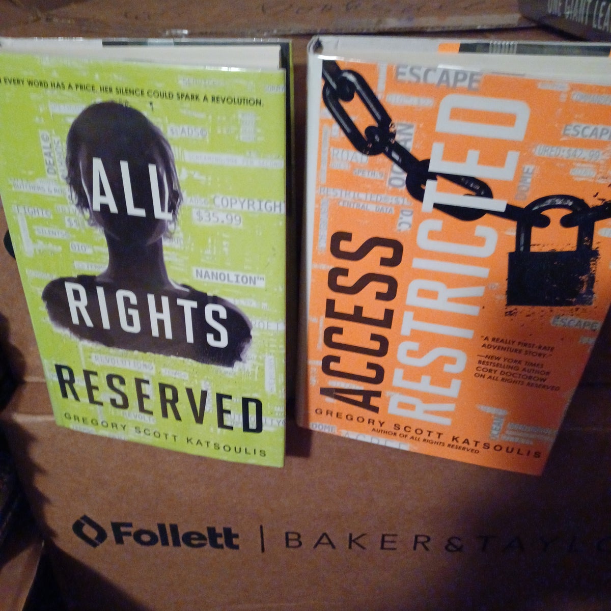 Access Restricted by Gregory Scott Katsoulis