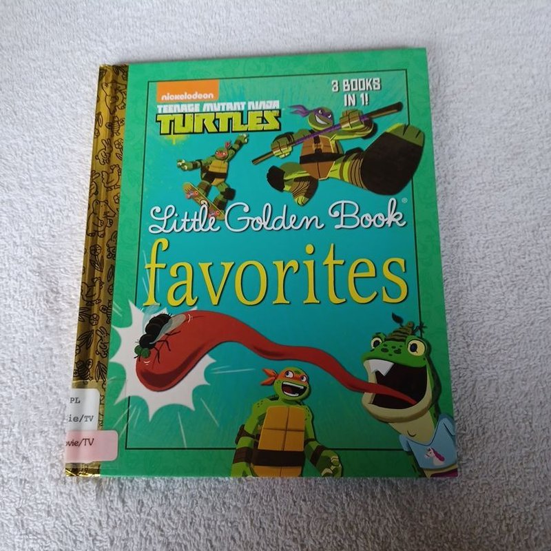 Teenage Mutant Ninja Turtles Little Golden Book Favorites (Teenage ...