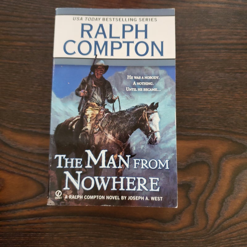 Ralph Compton the Man from Nowhere by Joseph A. West, Paperback ...