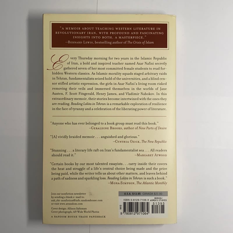 Reading Lolita in Tehran