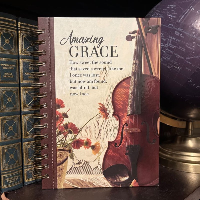 Journal Amazing Grace Violin by Christian Art Gifts Inc Staff
