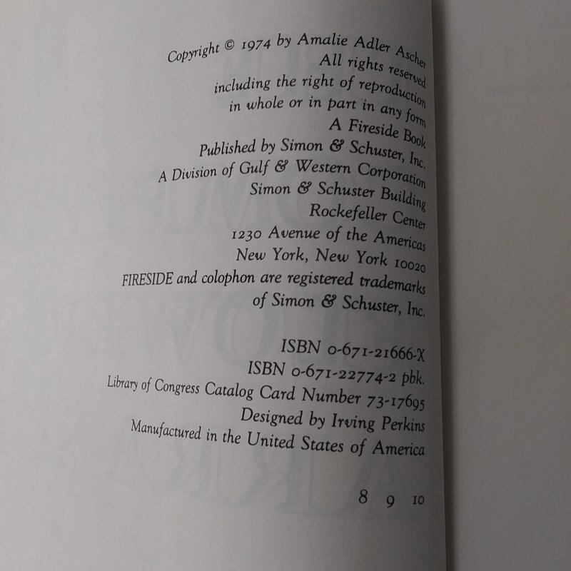 The Complete Flower Arranger by Amalie A. Ascher