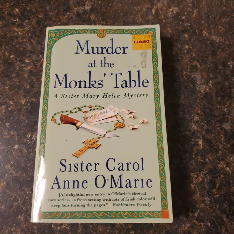 Murder at the Monks' Table by Carol Anne O'Marie (Illustrator ...