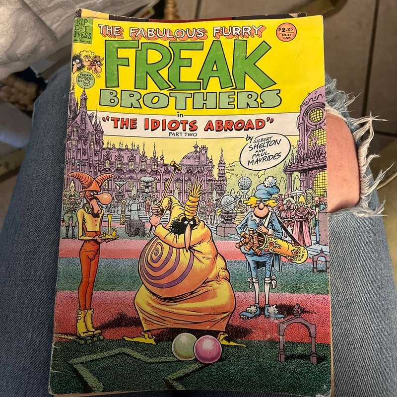 Freak Brothers comic by Gilbert Shelton, Paperback | Pangobooks