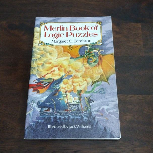 Merlin Book of Logic Puzzles by Margaret C. Edmiston, Paperback ...