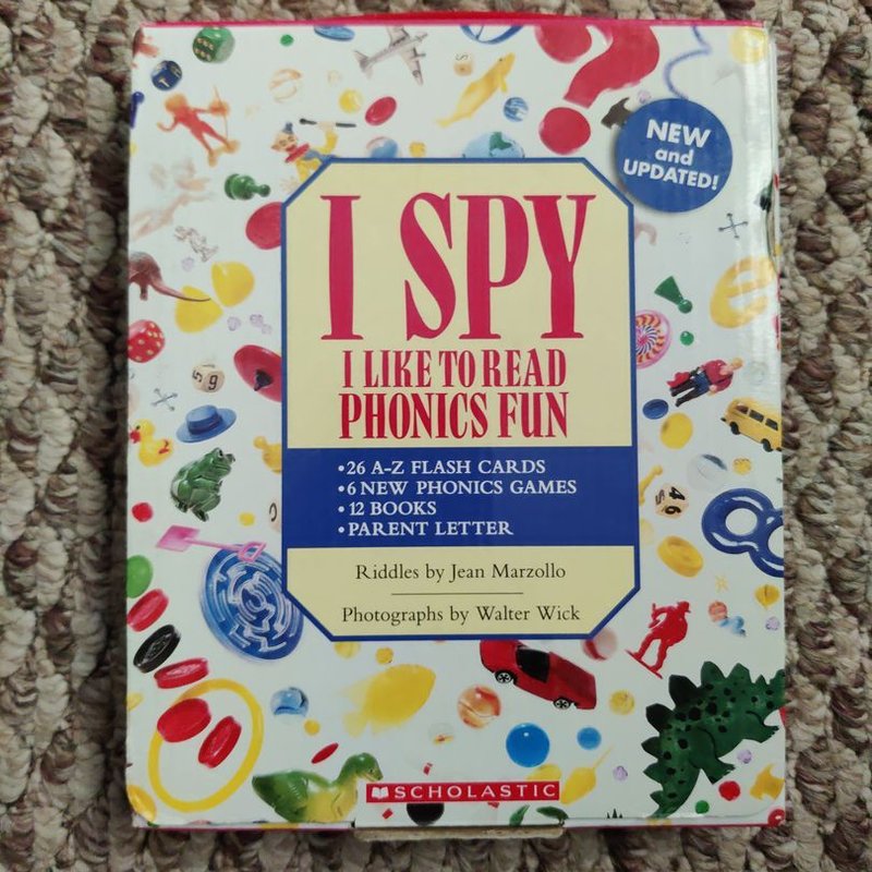 I Spy Phonics Fun by Jean Marzollo