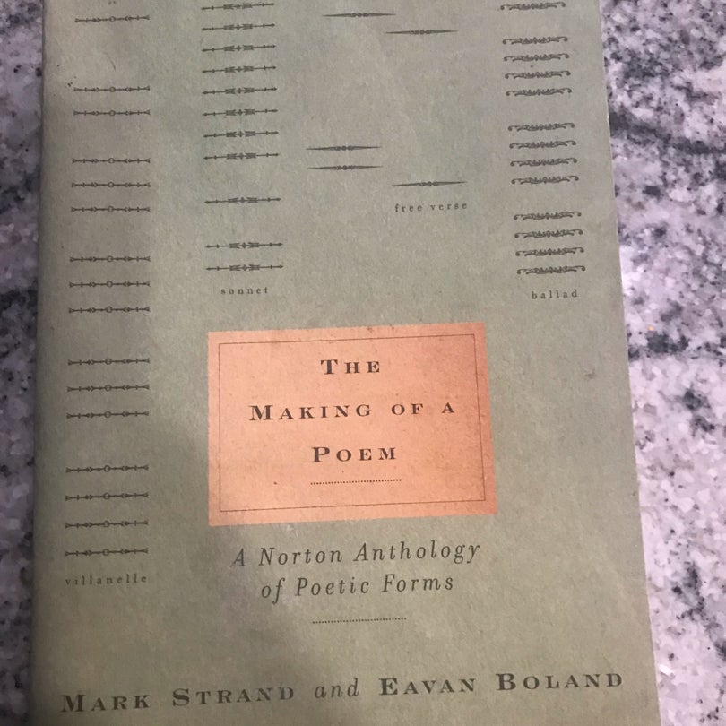 The Making of a Poem by Mark Strand, Eavan Boland