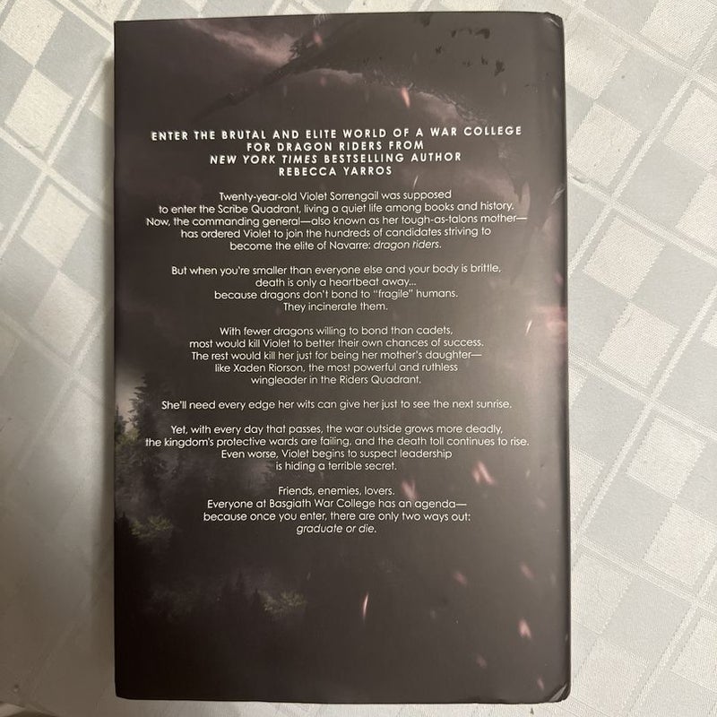 Fourth wing Probably smut special edition by Rebecca Yarros, Hardcover | Pangobooks