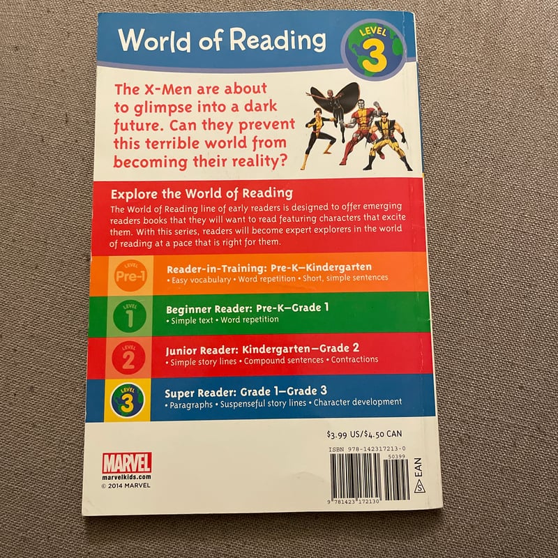 World of Reading: X-Men Days of Future Past by Thomas Macri, Paperback ...