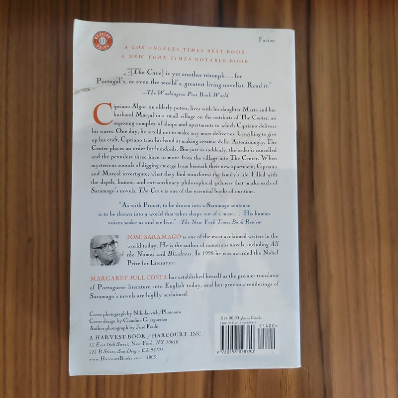 The Cave by José Saramago; José Saramago, Paperback | Pangobooks