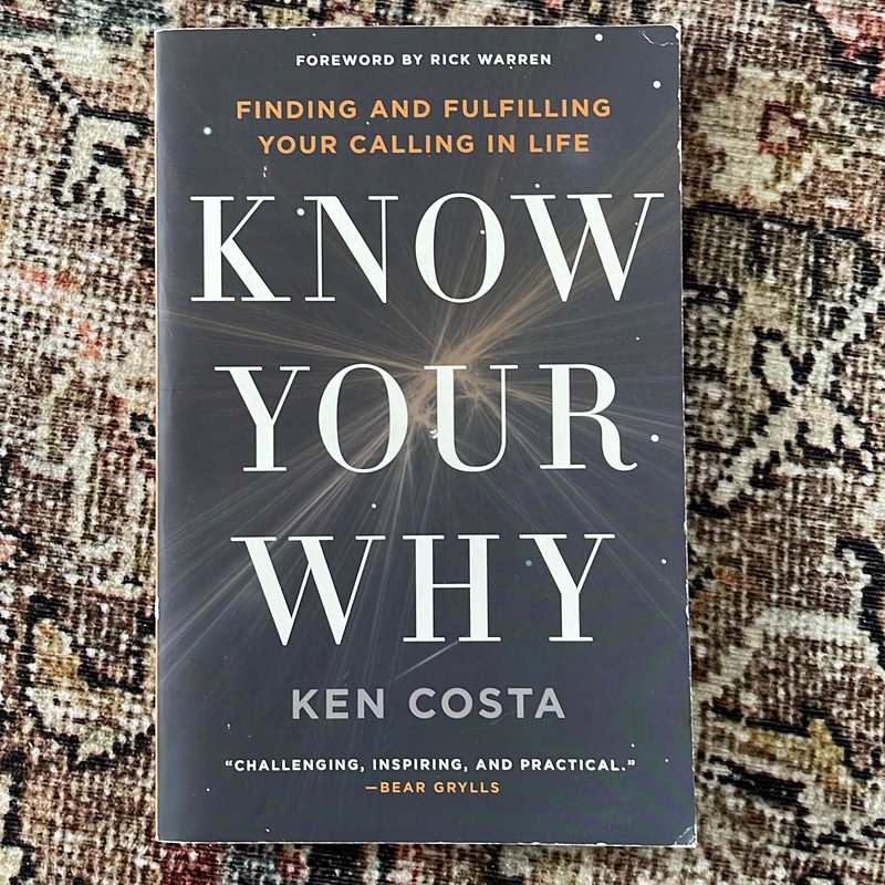 Know Your Why by Ken Costa