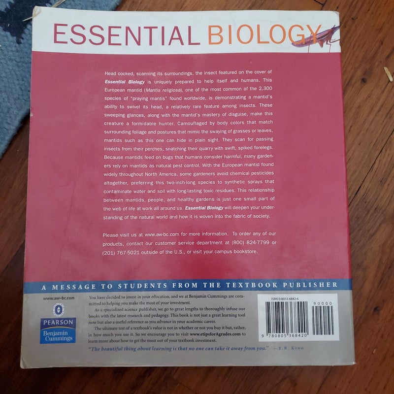 Essential Biology by Neil A. Campbell | Pangobooks