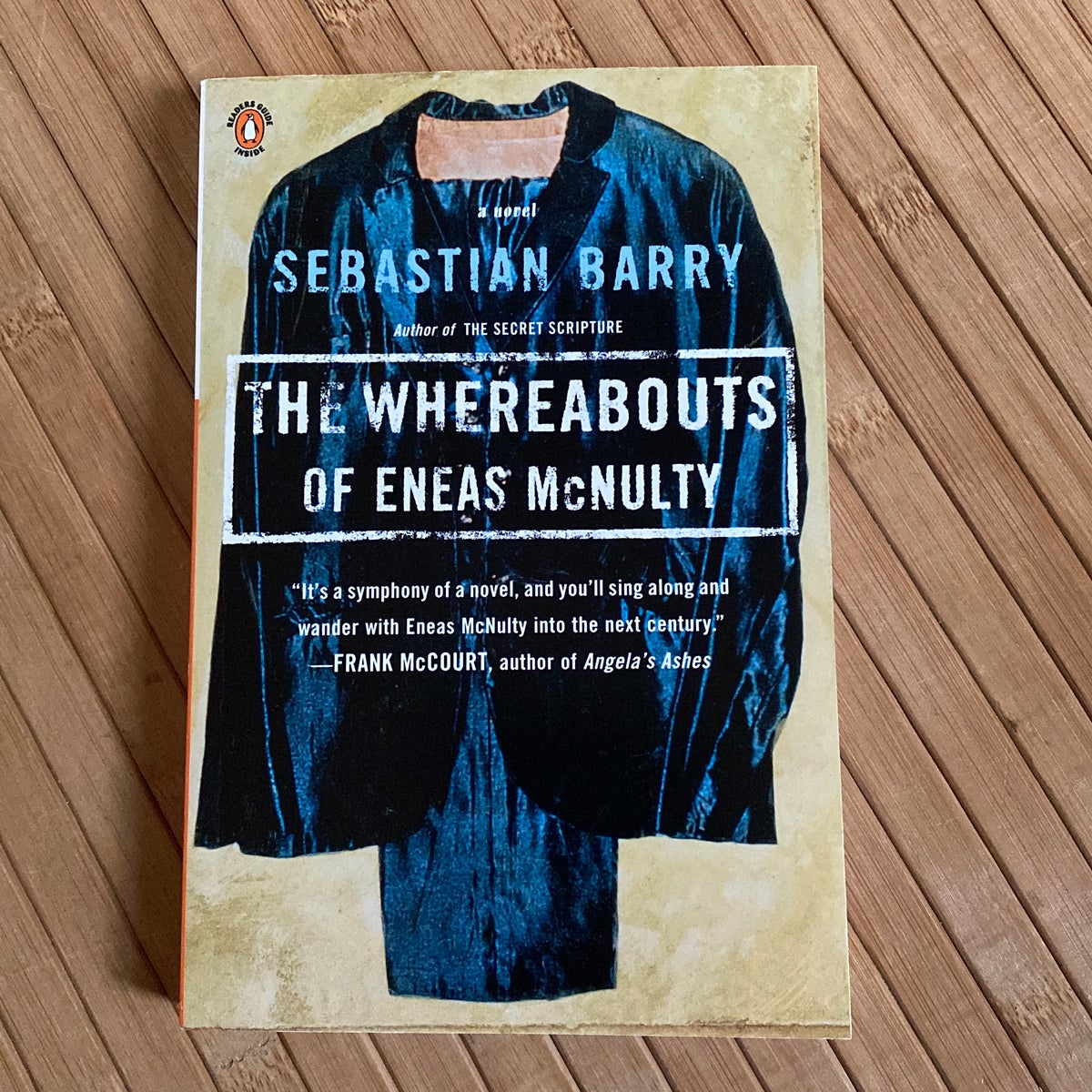 The Whereabouts of Eneas Mcnulty by Sebastian Barry