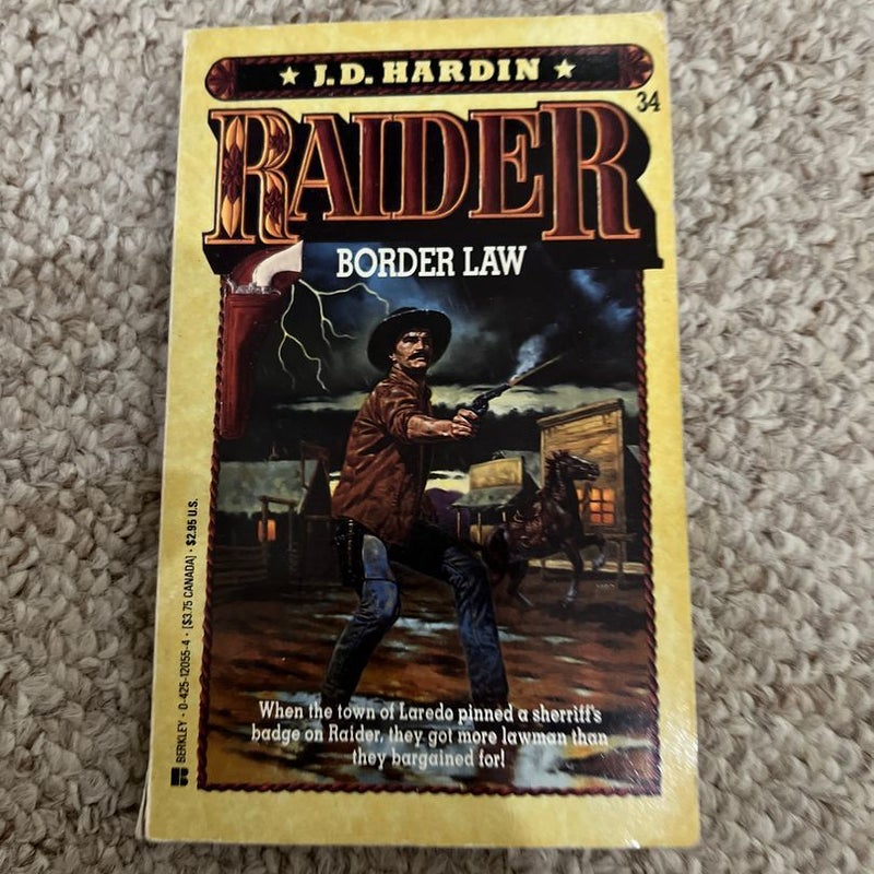 Border Law by J. D. Hardin, Paperback | Pangobooks