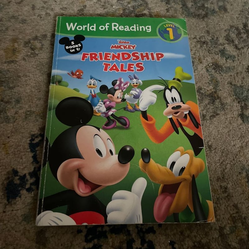 World of Reading Disney Junior Mickey: Friendship Tales by Disney Books