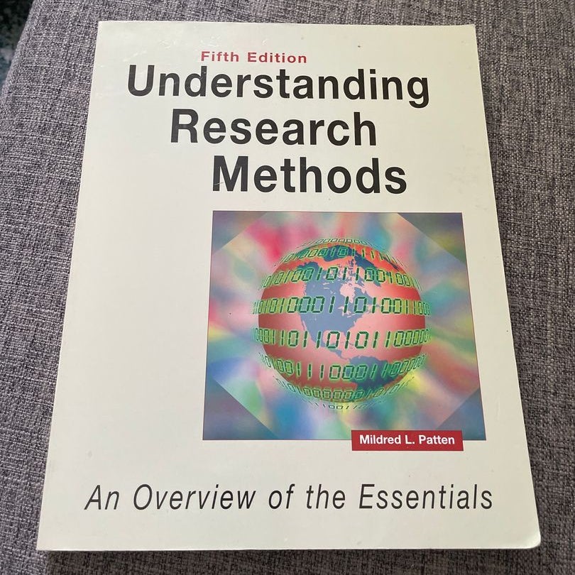 Understanding Research Methods-7th Ed by Mildred L. Patten, Paperback ... Understanding Research Methods-7th Ed by Mildred L. Patten, Paperback ...