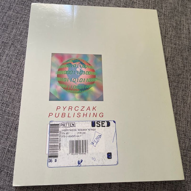 Understanding Research Methods-7th Ed by Mildred L. Patten, Paperback ... Understanding Research Methods-7th Ed by Mildred L. Patten, Paperback ...