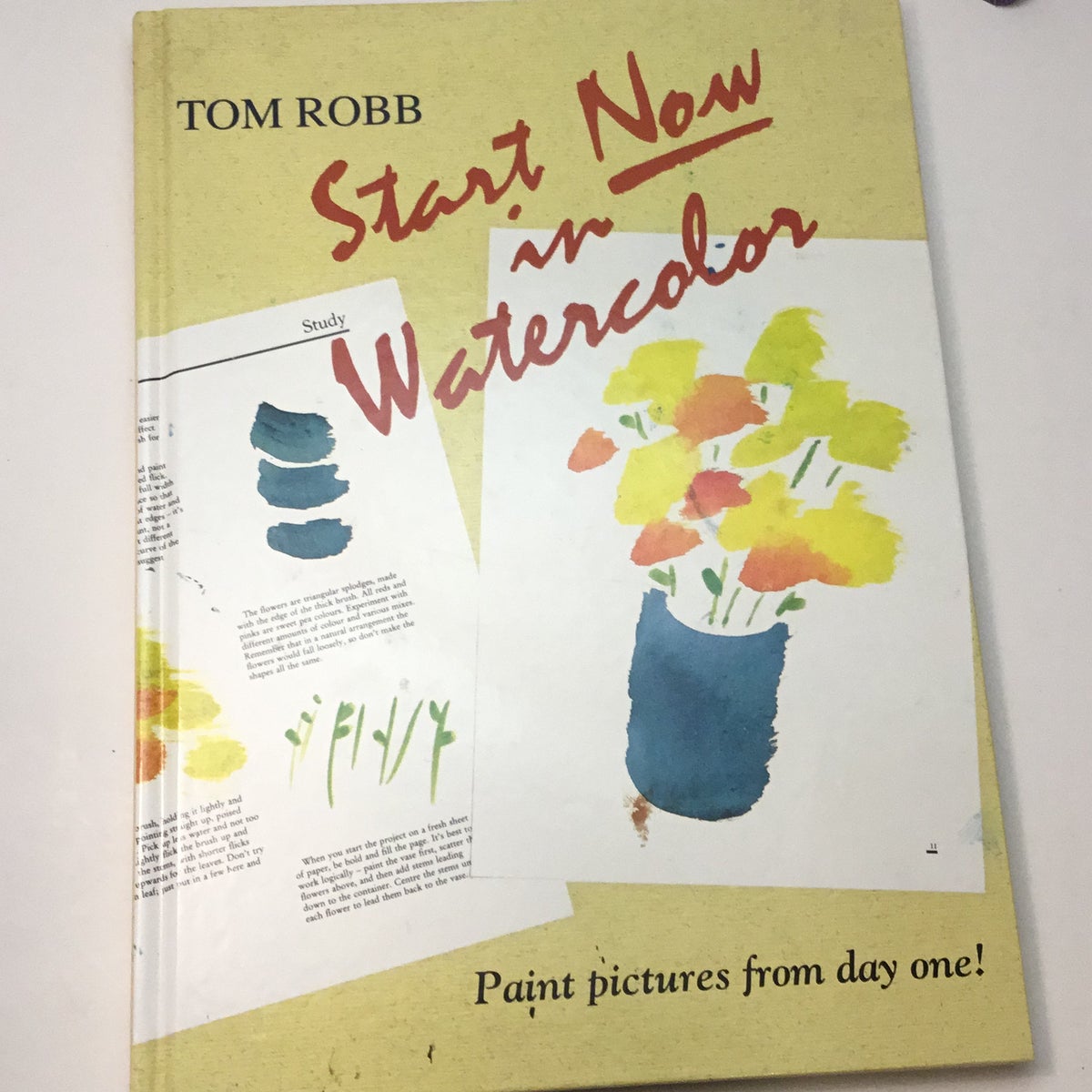 Start Now in Watercolour by Tom Robb