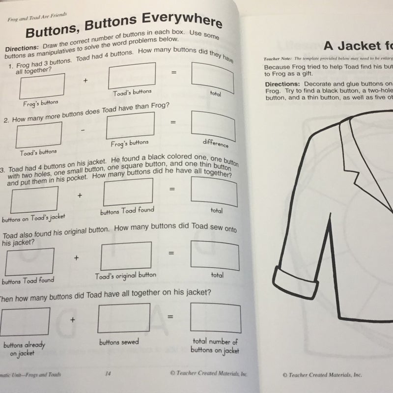 Frogs and Toads Thematic Unit by Wendy Conklin