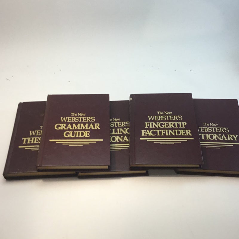 The new webster’s Deluxe desk reference Library by Na, Hardcover ...