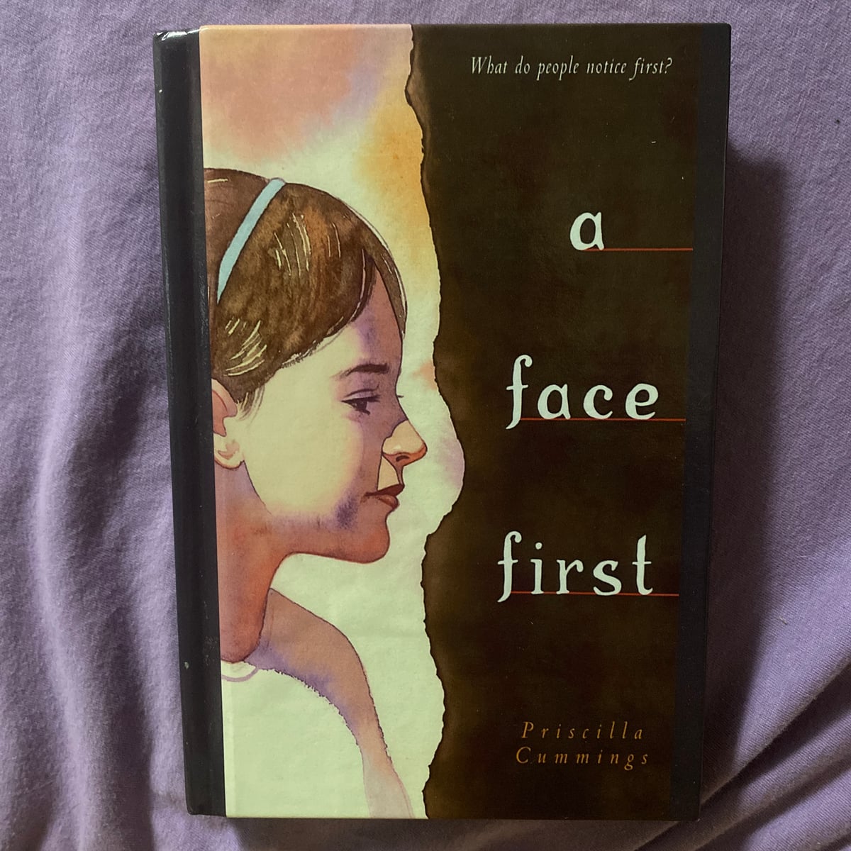 A Face First by Priscilla Cummings, Hardcover | Pangobooks