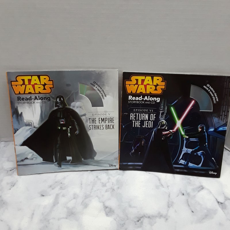 Star Wars: the Empire Strikes Back Read-Along Storybook and CD by ...
