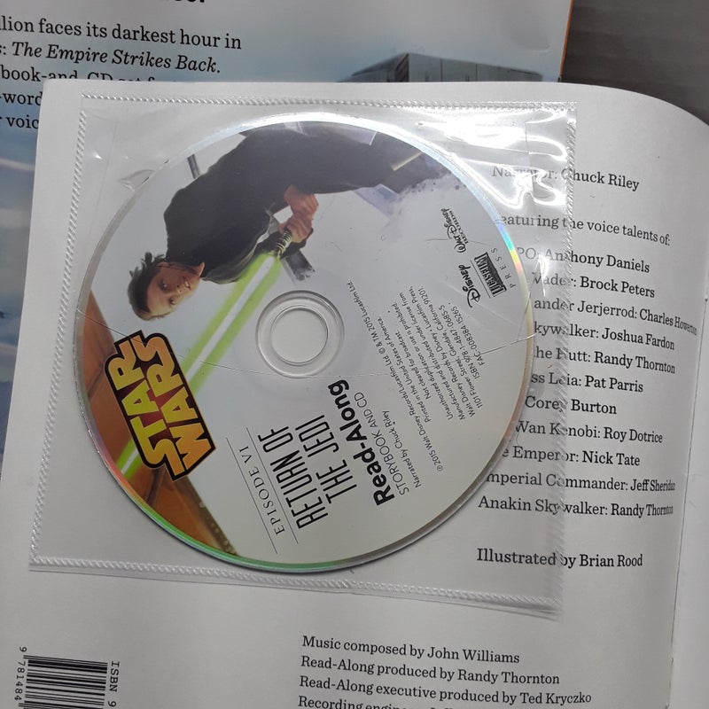 Star Wars: the Empire Strikes Back Read-Along Storybook and CD by ...