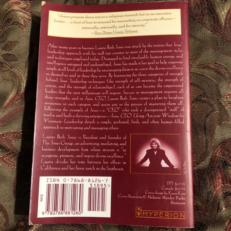 Jesus, CEO by Laurie Beth Jones