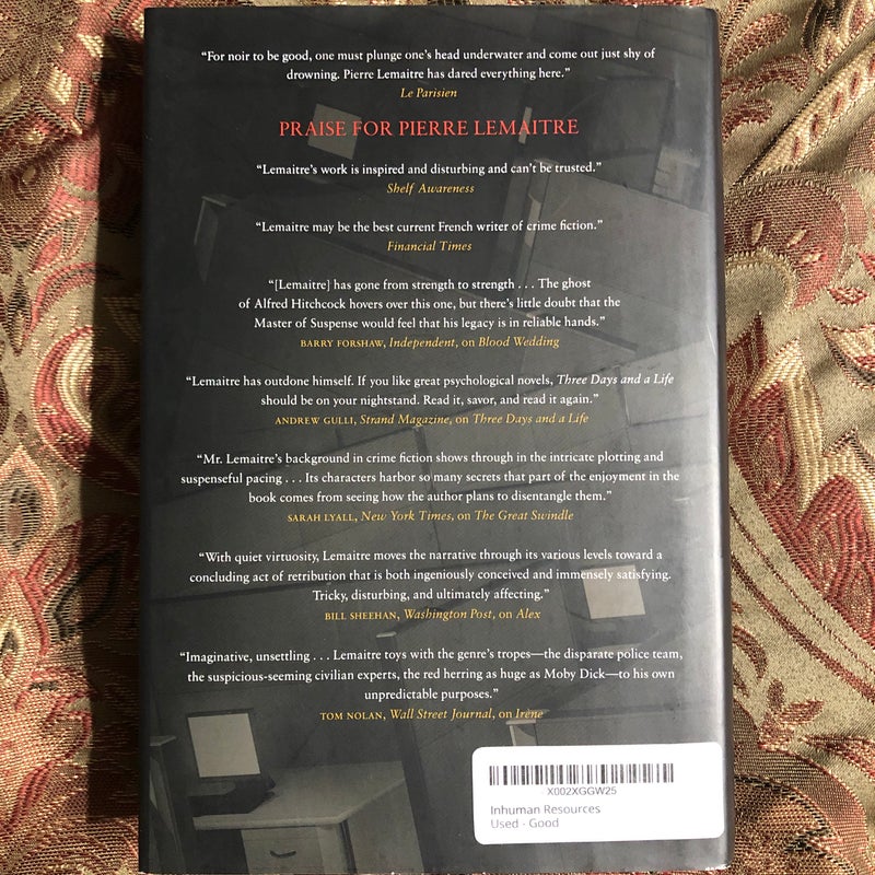 Inhuman Resources by Pierre Lemaitre