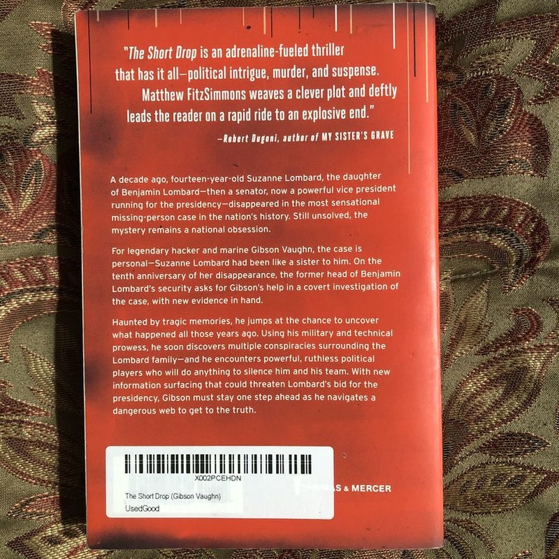 The Short Drop by Matthew FitzSimmons, Paperback | Pangobooks