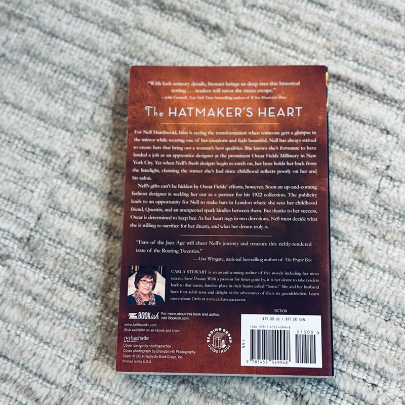 The Hatmaker's Heart by Carla Stewart, Paperback | Pangobooks