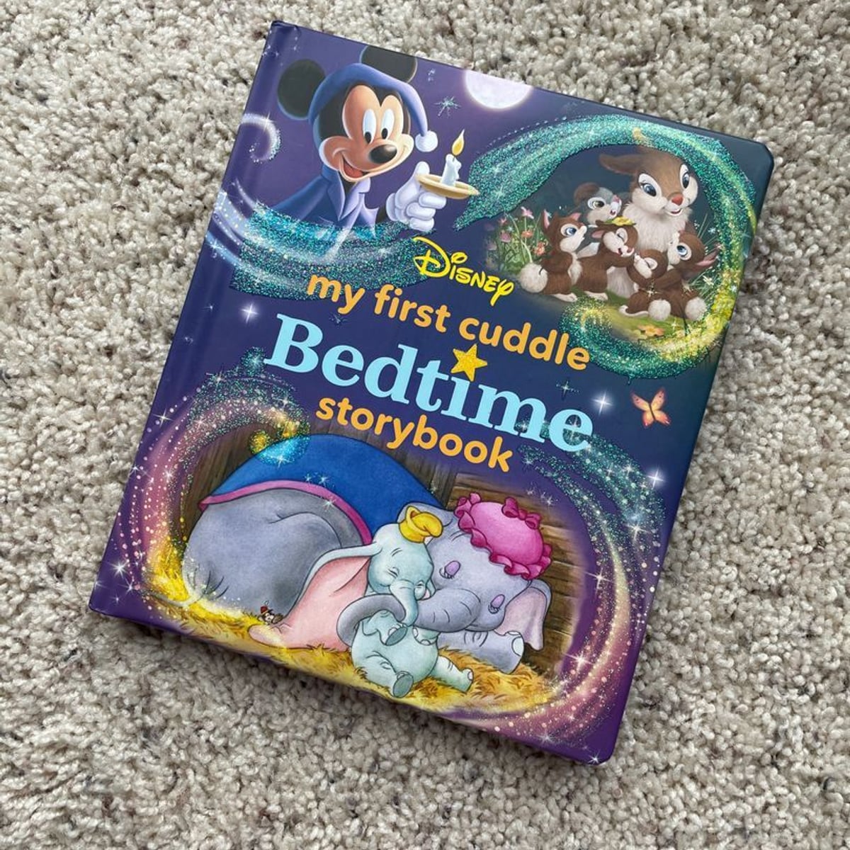 My First Disney Cuddle Bedtime Storybook by Disney Books