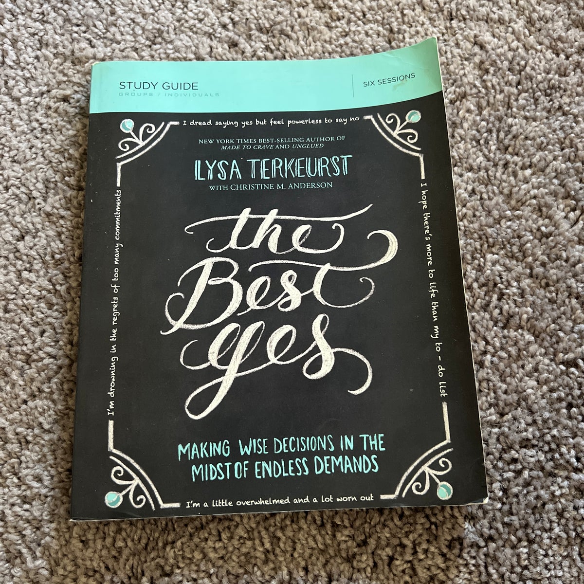 The Best Yes Study Guide