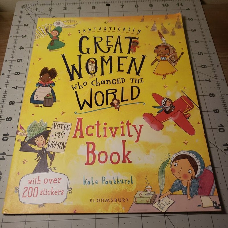 Fantastically Great Women Who Changed the World Activity Book by Kate ...