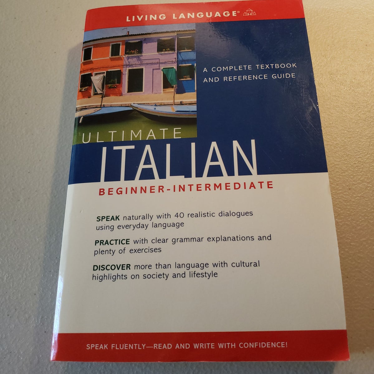 Ultimate Italian Beginner-Intermediate (Book) by Living Language Staff