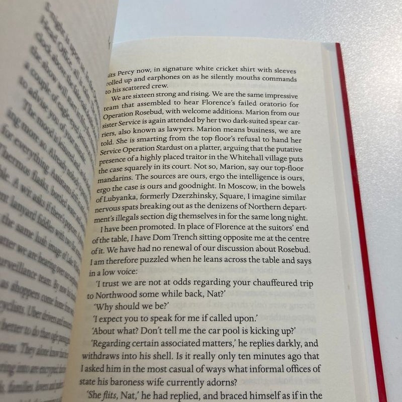 Agent Running in the Field by John le Carré