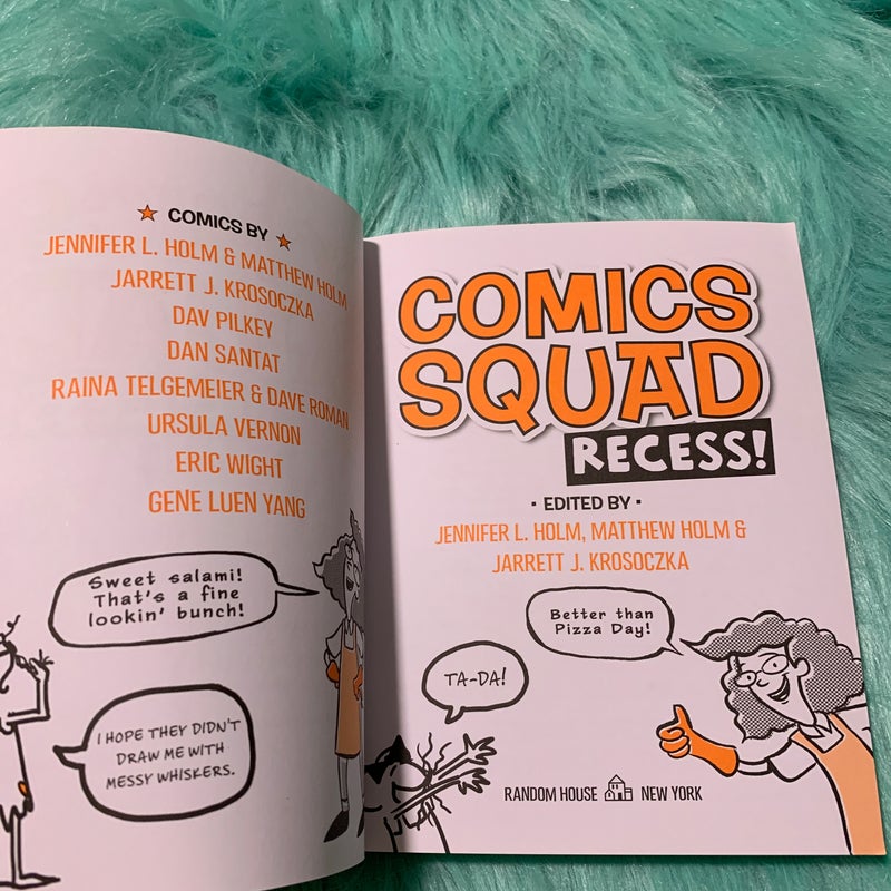 Comics Squad: Recess! by Jennifer L. Holm, Matthew Holm, Jarrett J ...