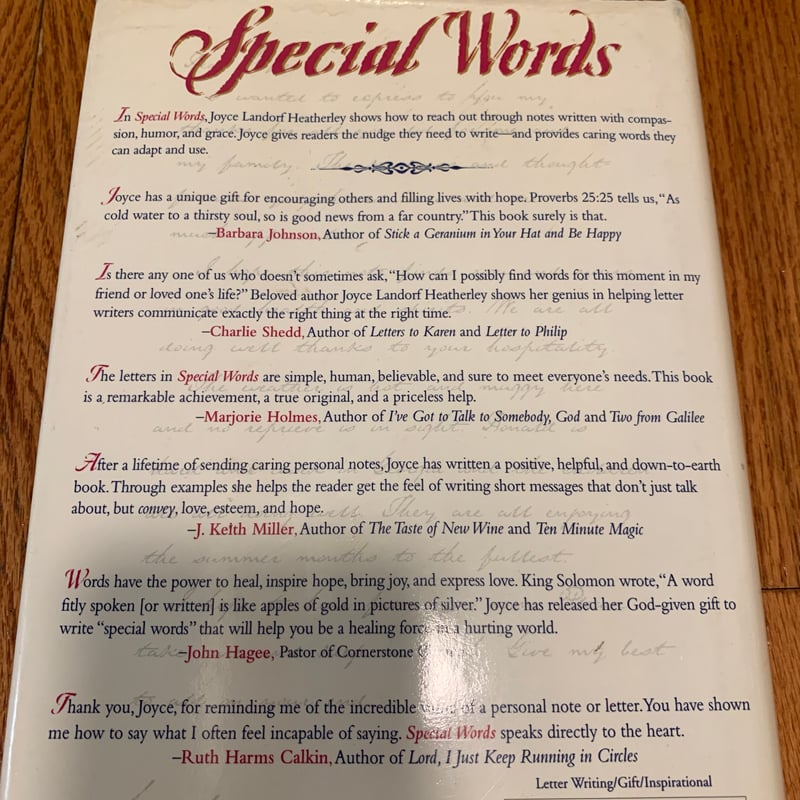 Special Words