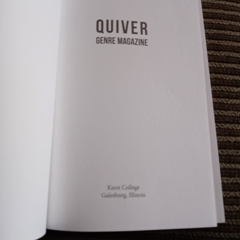 Quiver by Anthology, Paperback | Pangobooks
