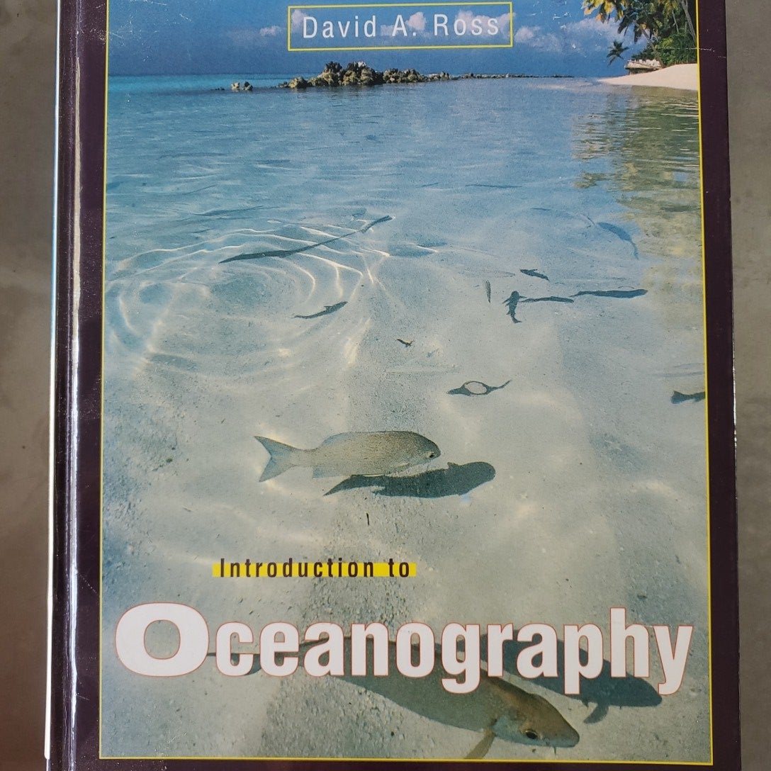 Introduction to Oceanography by David A. Ross, Hardcover | Pangobooks