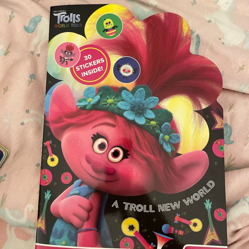 Trolls 2 Shaped Look and Find by PI Kids