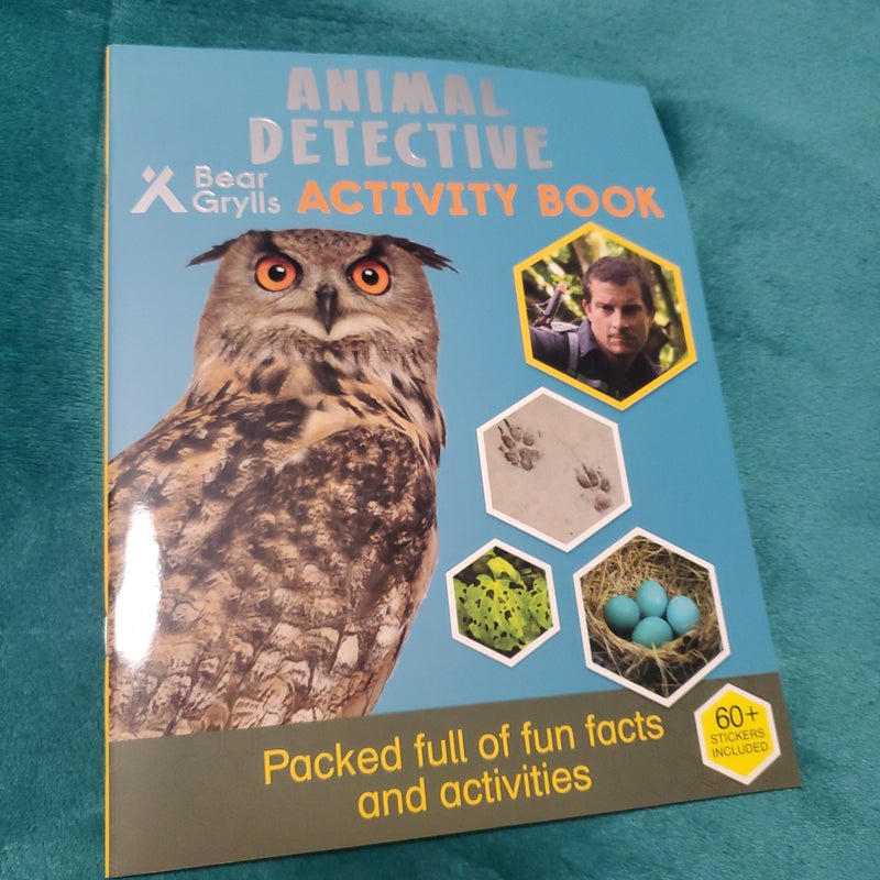 Animal Detective Activity Book by Bear Grylls