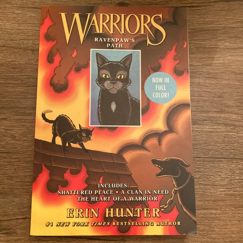 Warriors Manga: Ravenpaw's Path: 3 Full-Color Warriors Manga Books In 1